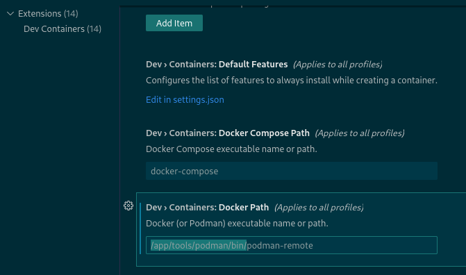 Develop in Podman Containers Using Flatpak Visual Studio Code